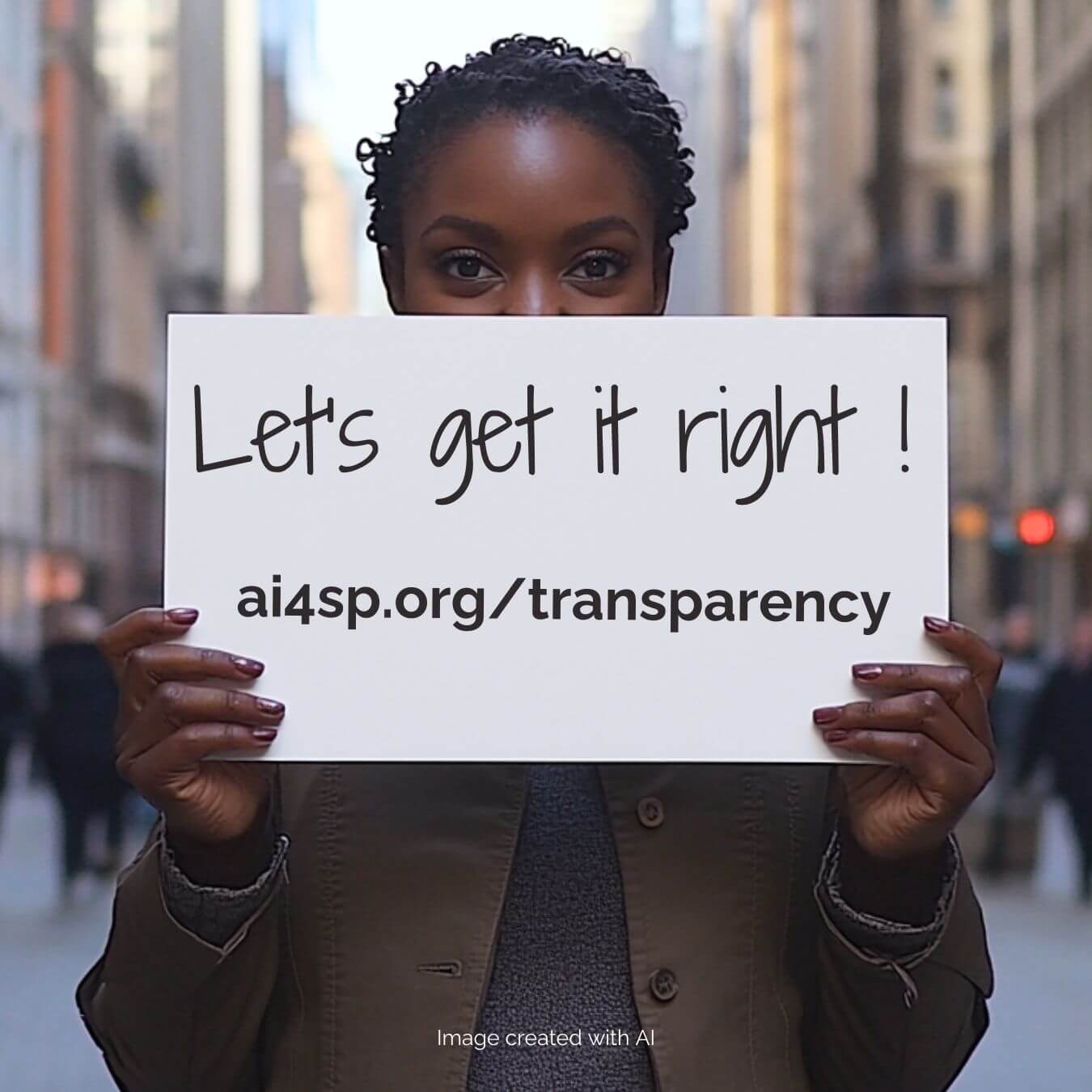 AI Transparency - Let's get it right - AI4SP.org